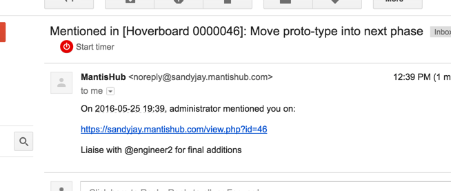 Grab your team’s attention with @mentions – MantisHub